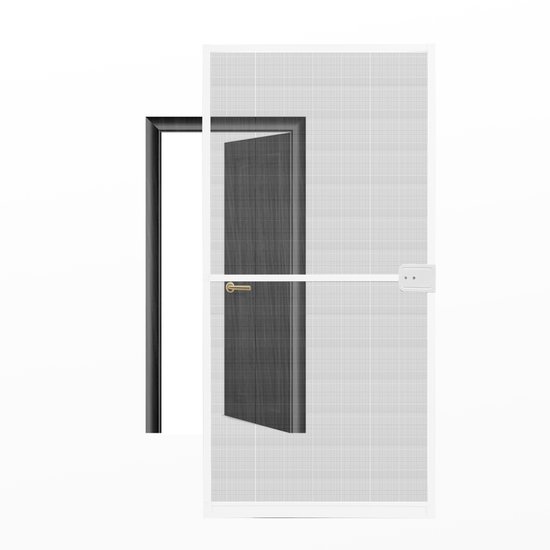 Vliegen Hor - Vaste Deurhor - Hordeur - 120 x 210 cm Insectenhor ...