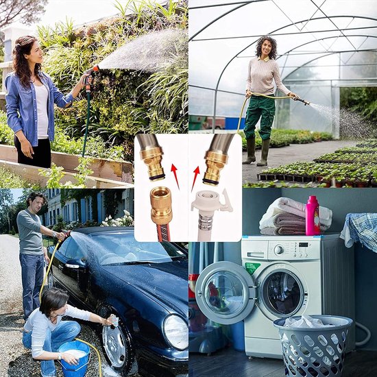 Keuken Kraan Adapter - Universeel - 4 stuks - Tap Adapter - Met M22 binnendraad en M24... | bol