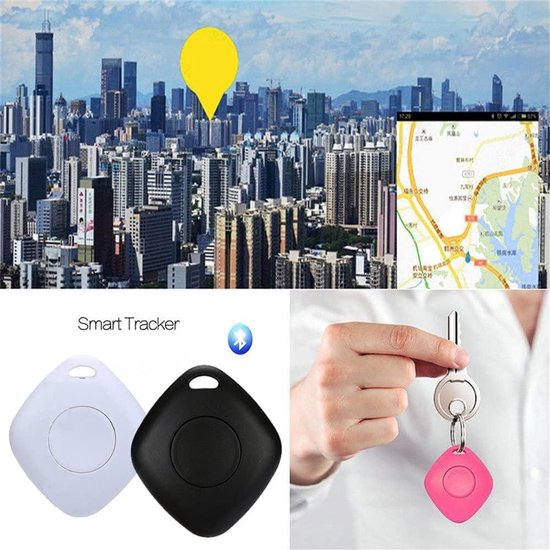 Bluetooth Smart Tag GPS-tracker voor sleutels en huisdieren - Draadloos ...