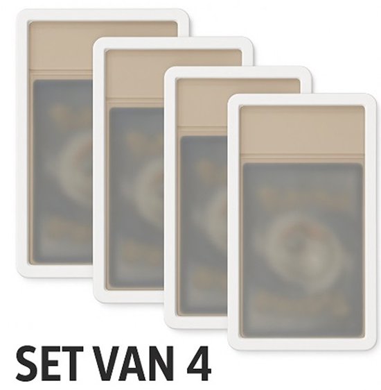 Verzamel kaart beschermhoes - wit - 4 stuks - Slab guard - slab ...