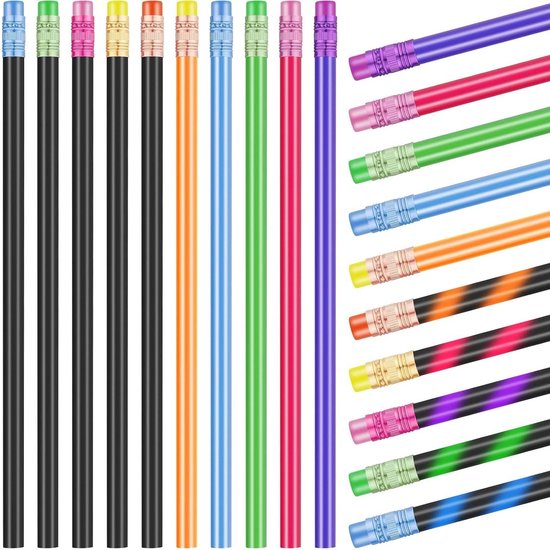 30 stuks Kleurveranderende Potloden - HB-potlood - Houten Potloden voor ...