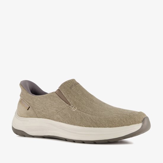 Skechers Slip-ins Decklan Gulliver instapper taupe - Beige - Extra ...