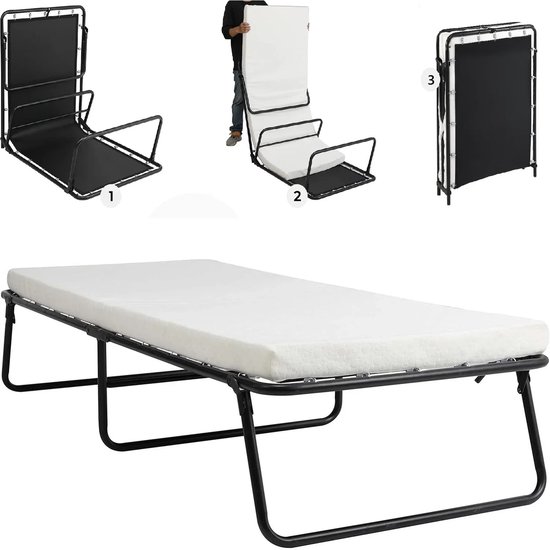 Venori Vouwbed - Logeerbed - Opklapbed - Veldbed - Campingbed ...