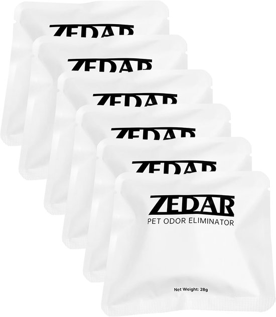 Zedar K1200 deodorizer - 6 stuks - geurpods | bol