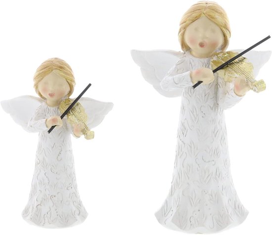 Musician Angel Figurines - Set of 4, 8.5 cm | bol