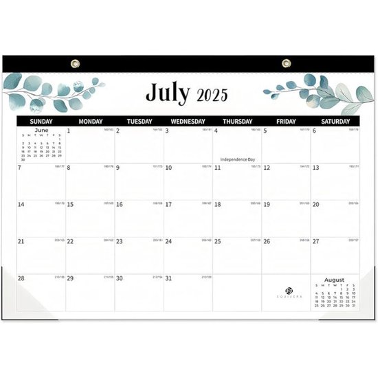 Bureau Kalender 2025 - Bureaukalender 2025 Staand - Bureau Kalender ...