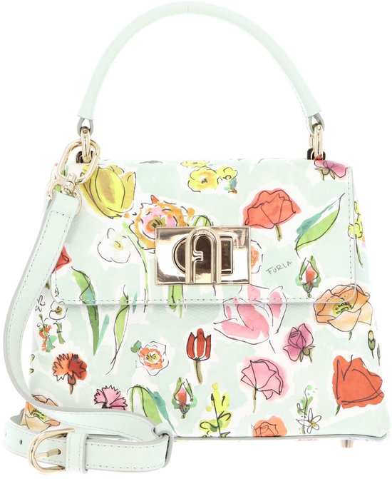 FURLA Leren Handtas Avondtas 1927 Mini Top Handle Bag Toni Rugiada ...