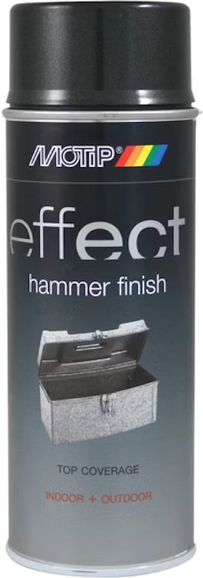 Motip Effect Hammer Finish Antraciet | bol