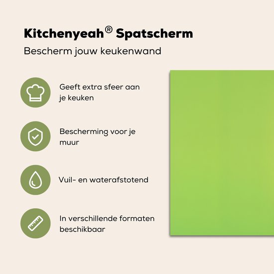 Spatscherm keuken 70x30 cm - Kookplaat achterwand Hoorntje - Schepijs ...