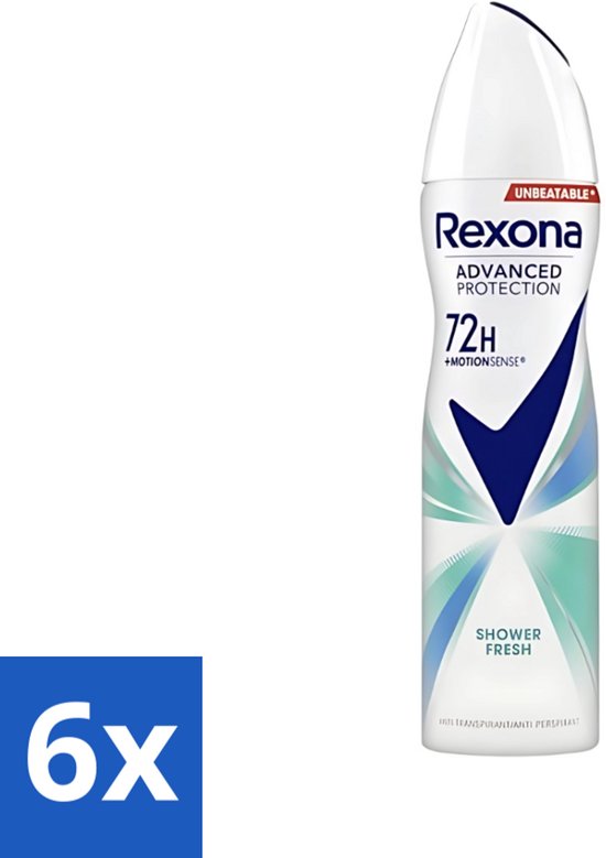 Rexona - Deodorant Spray - Advanced Protection - Shower Fresh - Anti ...