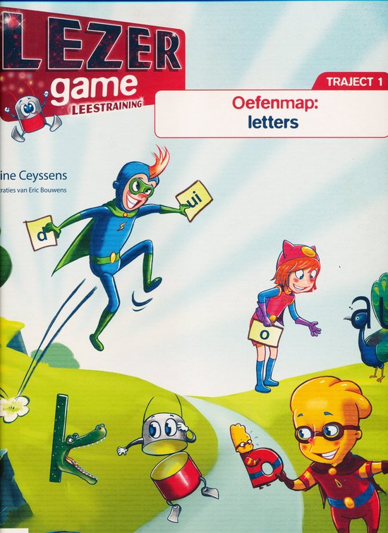 Lezer Game Traject 1 Kopieermap Oefenmap Letters incompleet (zie ...