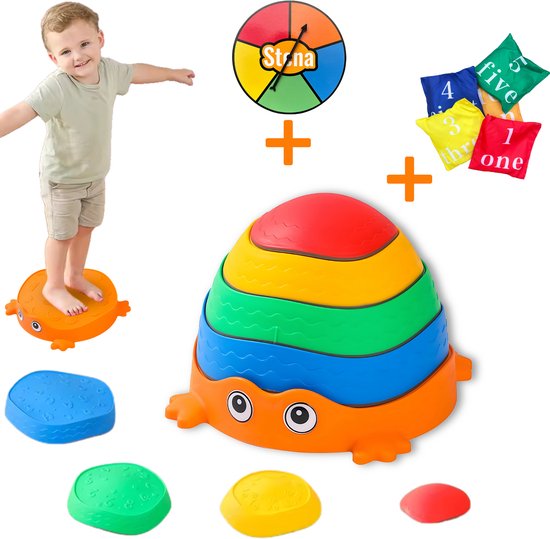 Stena Stapstenen - Stapelstenen Rivierstenen voor Kinderen | bol