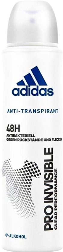 Adidas - Pro Invisible - Déodorant spray - Protection 48h - 150 ml ...