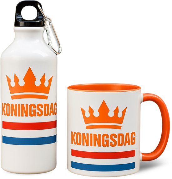 NietMokken.nl – Grappige Mok en Waterfles Set – Koningsdag Cadeau – Leuk Koningsdag... | bol