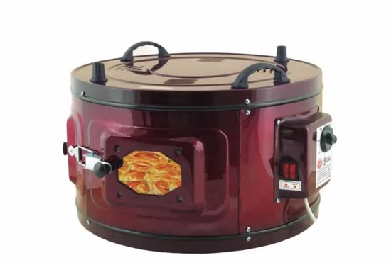 Royal Swiss ® Elektrische oven - Vrijstaande ronde oven - 1200W - 37 ...