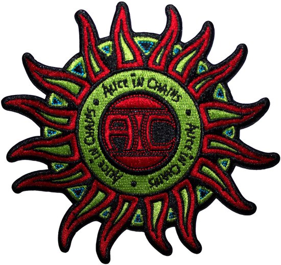Alice In Chains - Sun Logo Patch - Multicolours | bol