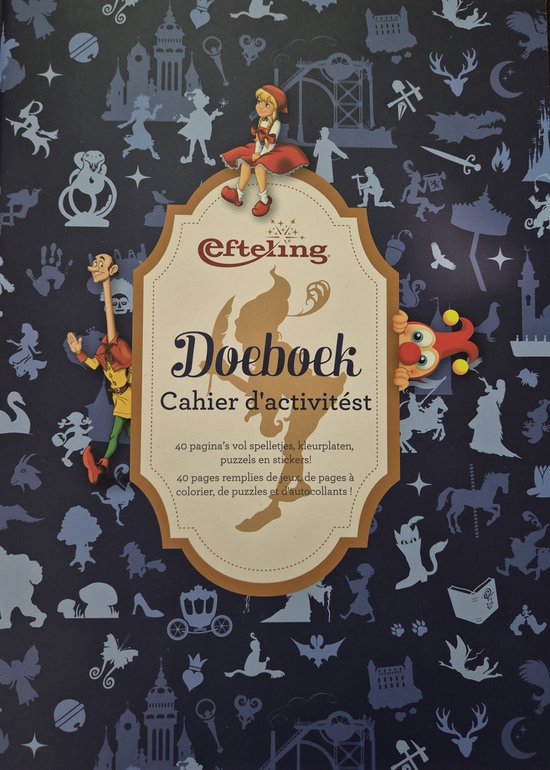Efteling doeboek - Vakantieboek met stickers, spelletjes en kleuren | bol