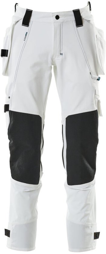 Mascot Advanced Broek met spijkerzakken 17031-311 - Wit - C54 - 90 | bol