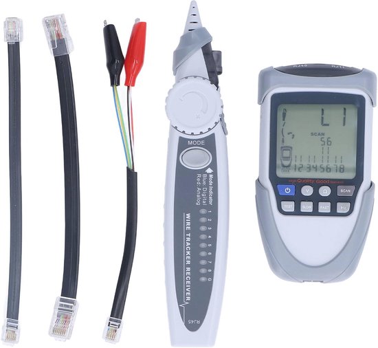 Digitale Netwerk Kabel Tester - Analoge Multifunctionele POE Tester ...
