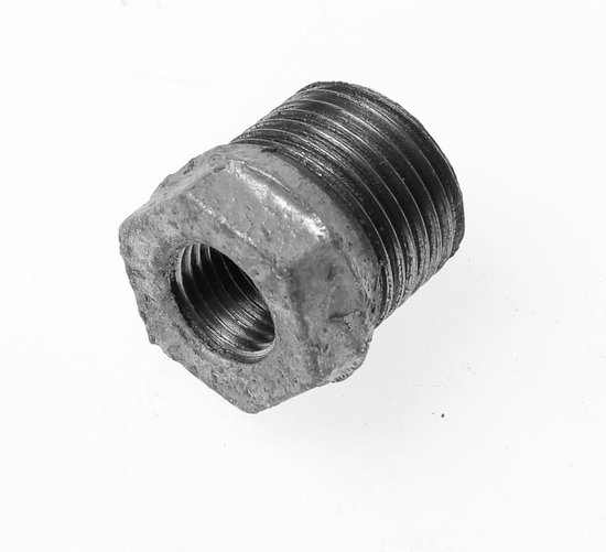 Nefit Ind Nr241 verloopring met binnen en buitendraad 1/2 x1/4 gegalvaniseerd | bol