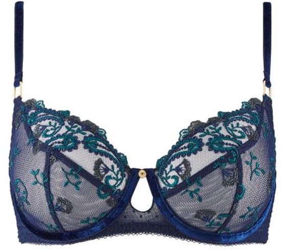 Aubade BH hele cup comfort Blauw FR 90F (EU 75F) | bol