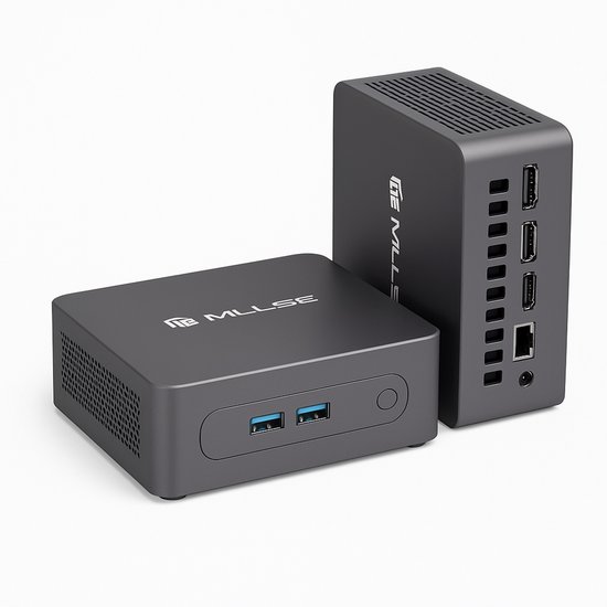 MLLSE G3 Mini PC - Intel N100 - 8GB RAM - 256GB SSD - Windows 11 Pro | bol