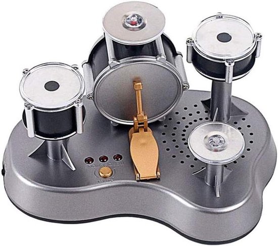 Desk Mini Finger Drum Set met LED Light - Jazz Percussie Instrument ...