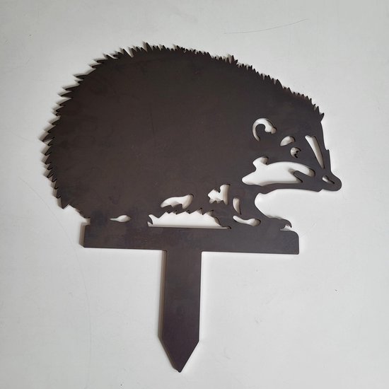 Capra Design |Egel op steker | Roestkleurig | Cortenstaal ...