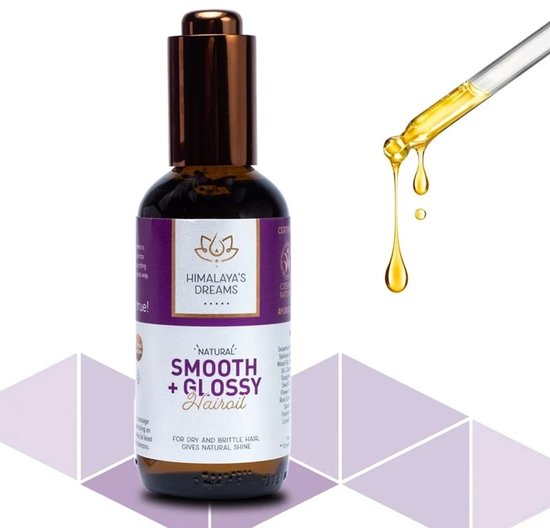 Himalayas dreams - ayurvedische - haarolie - smooth glossy - 100ml | bol
