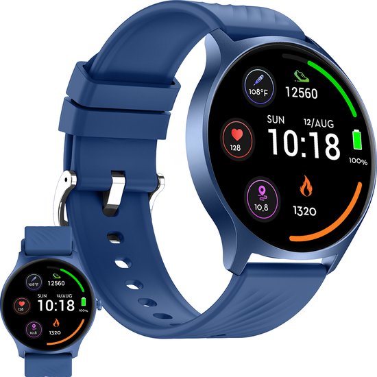 Denver Smartwatch - Android iOS - Volledige Belfunctie - Amoled Display ...