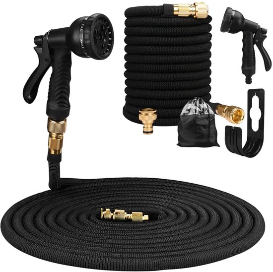 Betaalbare Goederen® tuinslang - zwart - 100FT - tuinslanghaspel ...