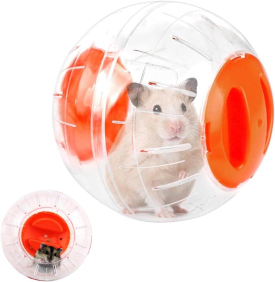 Loopbal Hamster Run Ball - Oefenbal, Wiel en Loopbal Speelgoed voor Hamsters, Kleine... | bol