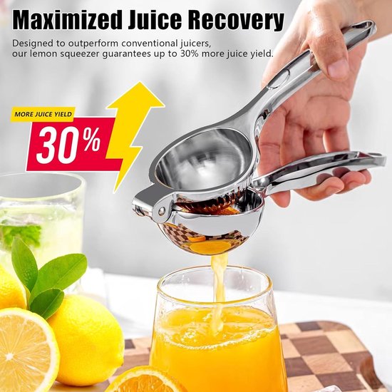 Handmatige citruspers - ideaal voor sinaasappelsap en limoensap in ...