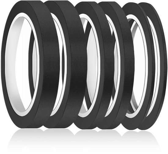 Fine Line Tapes 3/6/126 mm Brede Fijne Afplaktape Gekleurde Tape voor ...