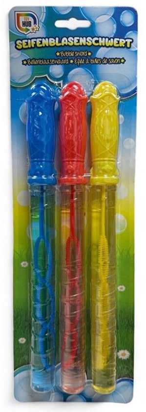 Bellenblaas Zwaard - Set van 3 stuks | bol