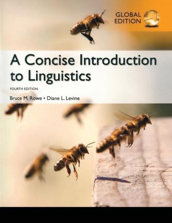 Concise Introduction to Linguistics | 9781292073897 | Brian M. Rowe ...