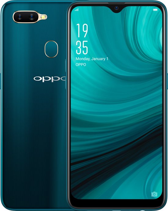 OPPO AX7 - 64GB - Glaze Blue (Blauw) | bol.com