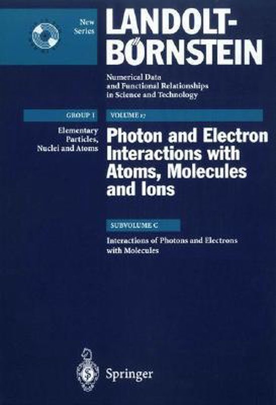Interactions of Photons and Electrons with Molecules | bol.com