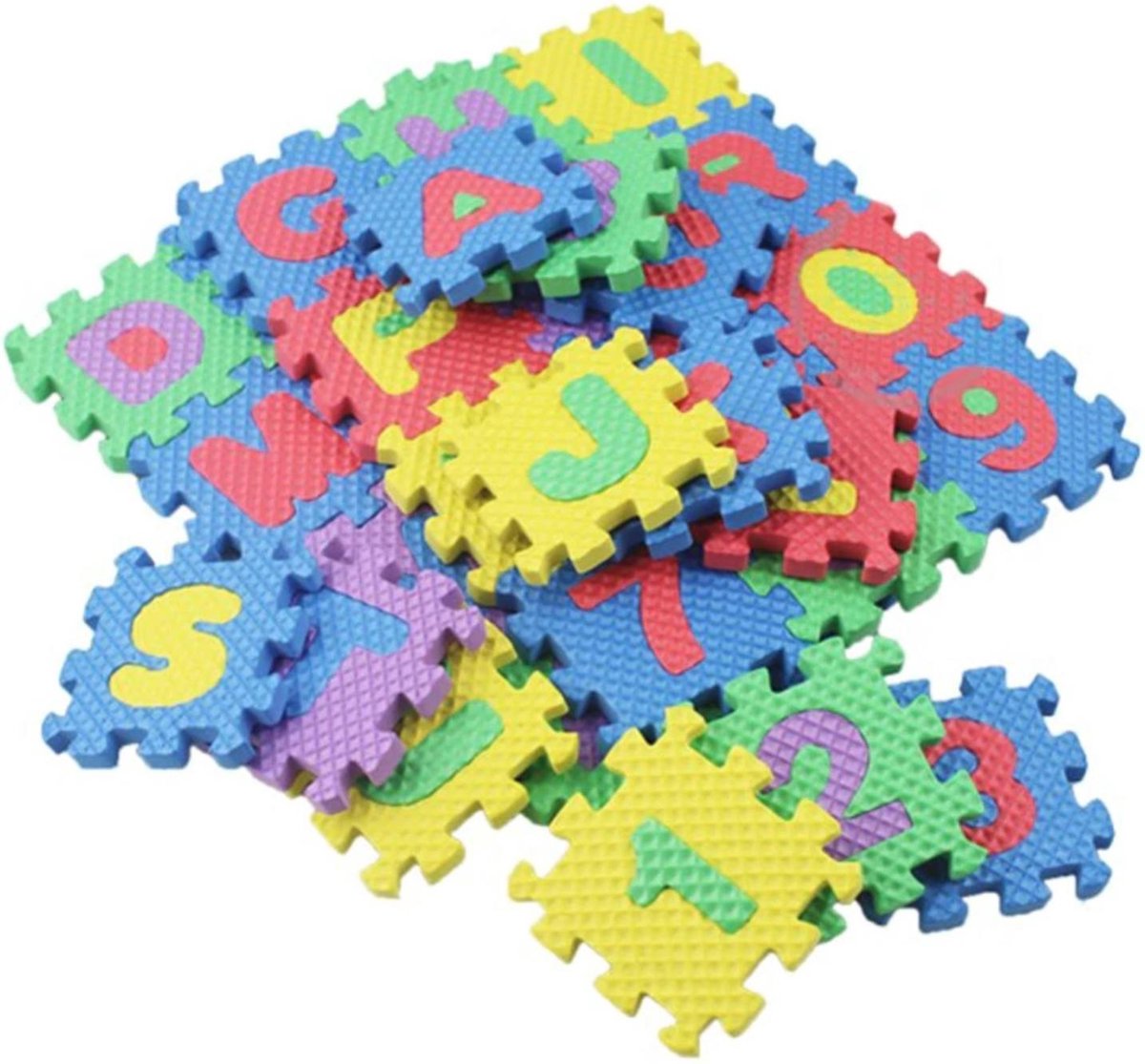 Mini 36-delige puzzelmat | Speelmat | Foam letter puzzelmat | Foam ...