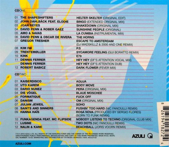 Azuli Presents Ibiza 10, various artists | Muziek | bol