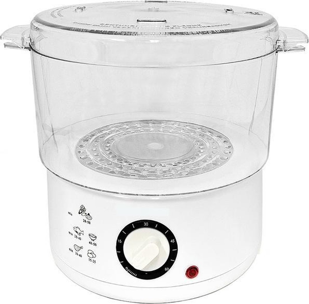 Elektrische stoomkoker, 2x 2.6 liter | bol.com