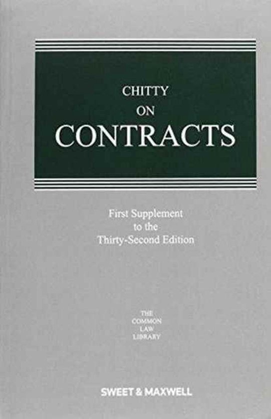Chitty on Contracts | 9780414057067 | Boeken | bol