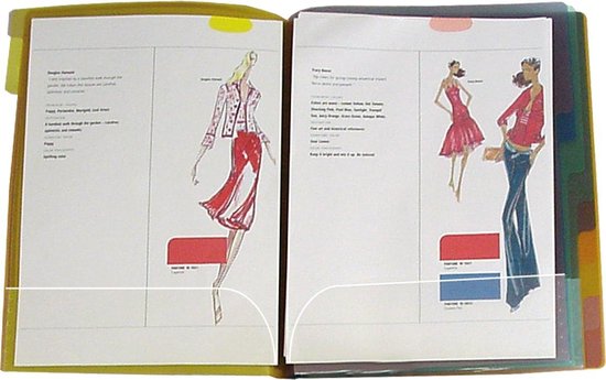 EXXO-HFP #40236 - A4 "Hand-out"- Huiswerk- Projectmap - 12 tassen/tabs ...