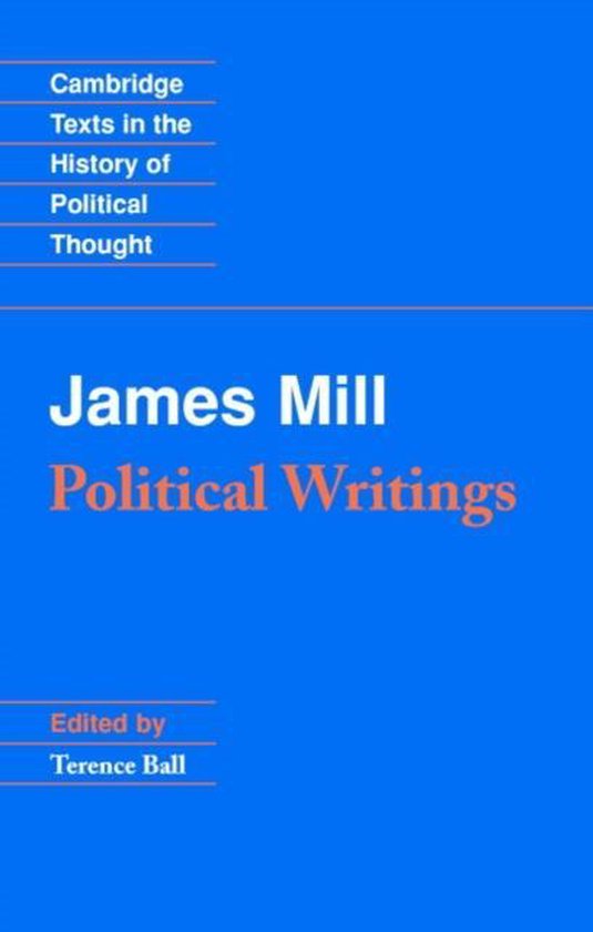 James Mill | 9780521387484 | James Mill | Boeken | bol