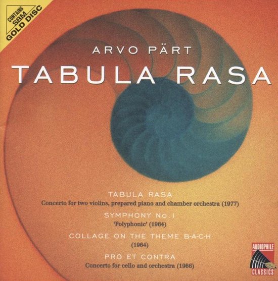 Tabula Rasa, Arvo Pärt | Muziek | bol