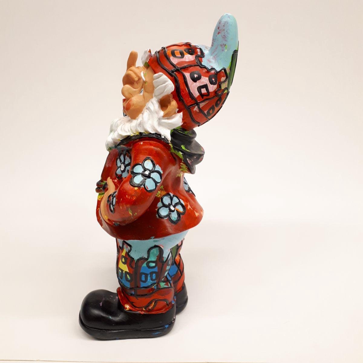 Stoute kabouter met opgestoken middelvinger - grachtenpandjes | bol.com