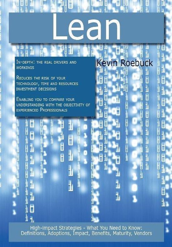 Lean: High-impact Strategies - What You Need to Know: Definitions ...