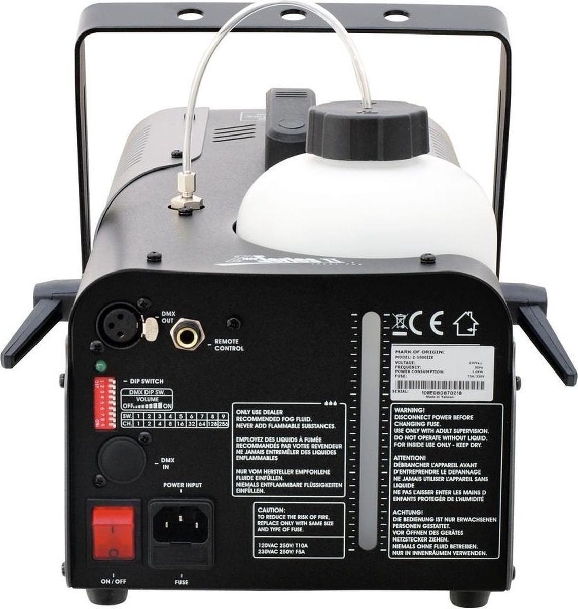 ANTARI Z-1000 MK2 + Z-10 ON/OFF-Controller - Rookmachine | bol.com