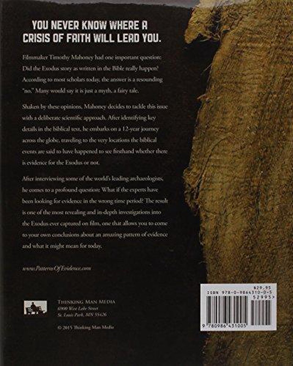 Patterns of Evidence | 9780986431005 | Timothy P. Mahoney | Boeken | bol