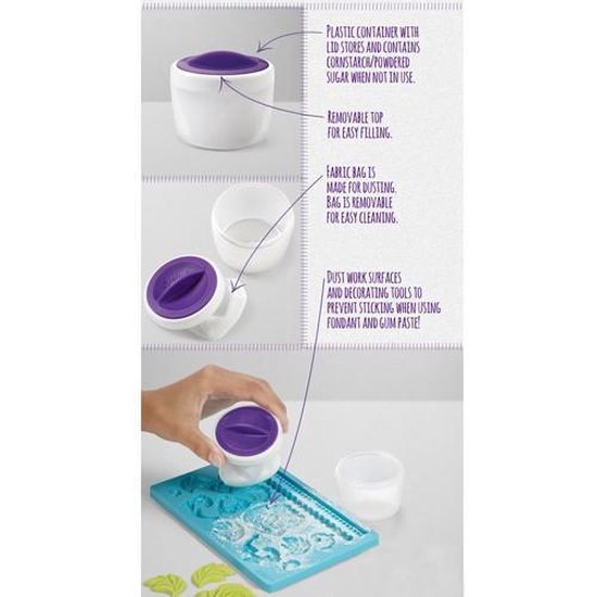 Wilton Dust-N-Store Dusting Pouch | bol